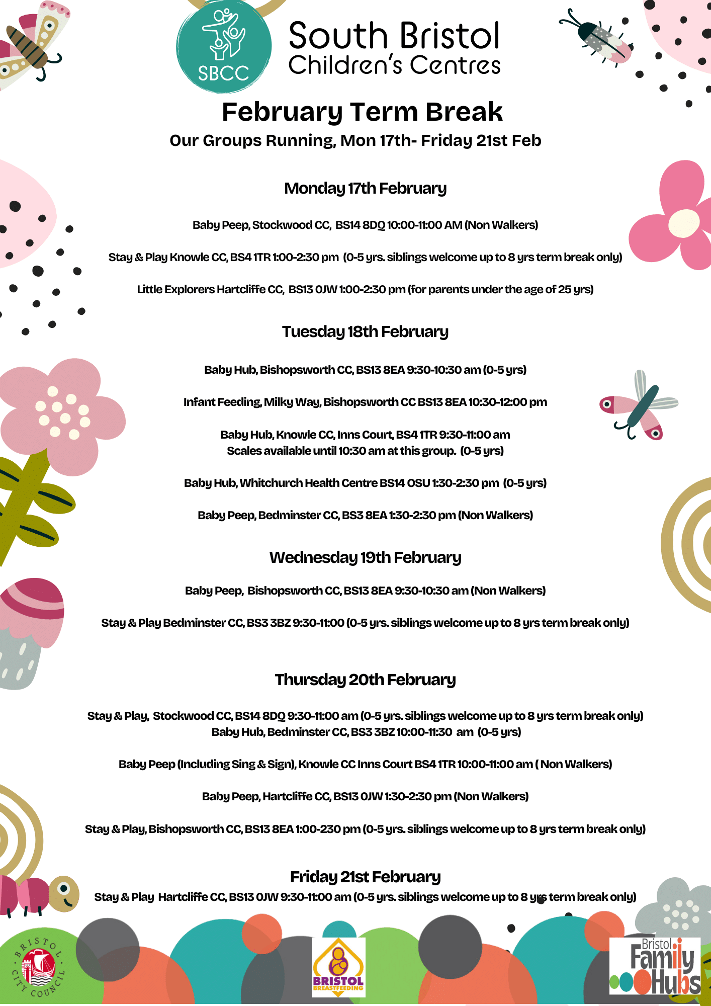 What's on - South Bristol Children's Centres